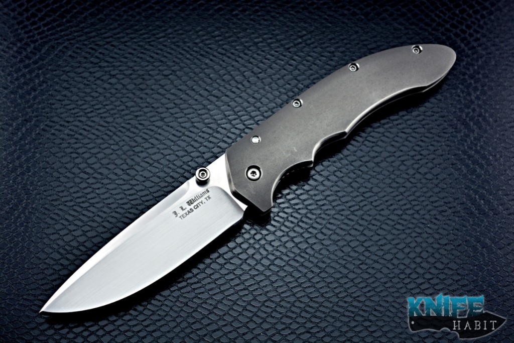 Lee Williams Titanium Folder Custom Knife – Knife Habit