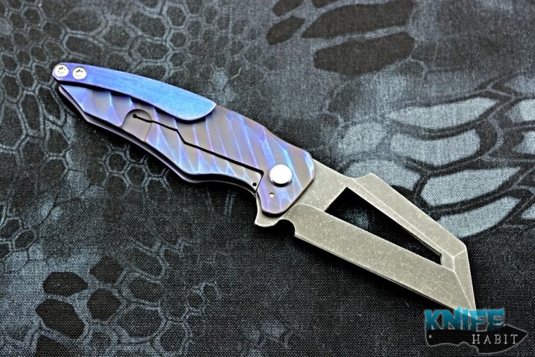 Scorpion 6 Knives Mektig Scultped Blurple Custom Knife – Knife Habit