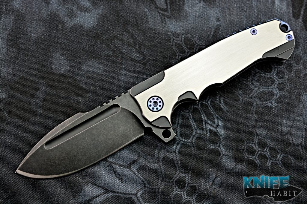 Andre De Villiers ADV Tactical Harpoon F17 Acid Wash & Blurple Anodized ...