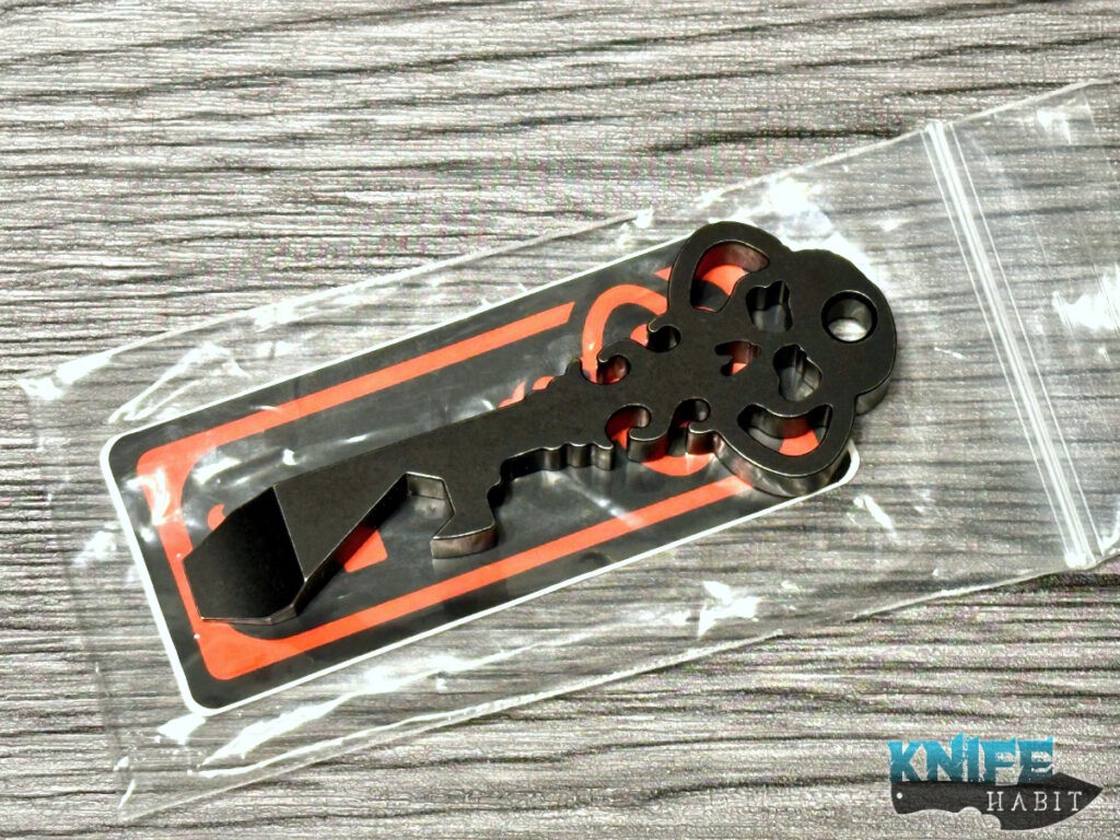 Ramon Chaves Knives Skeleton D2 Key Tool Black Finish – Knife Habit